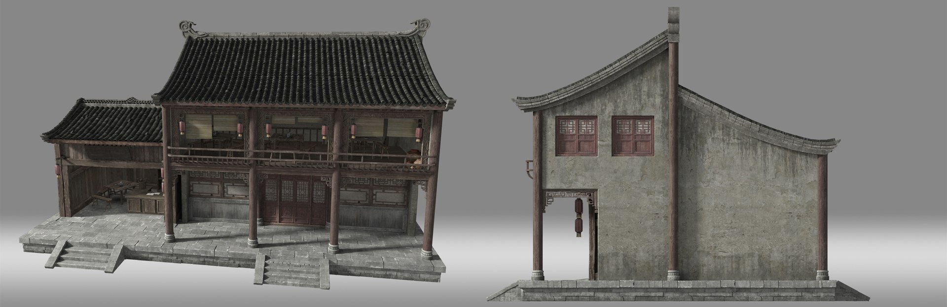 3D Model Ancient Architecture - TurboSquid 1721245