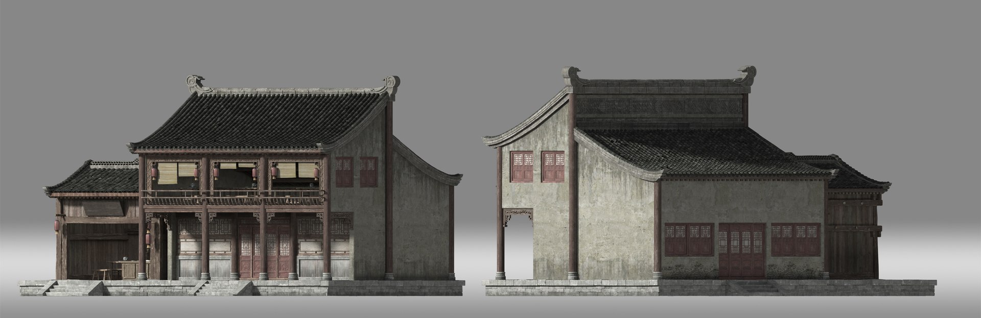 3D Model Ancient Architecture - TurboSquid 1721245