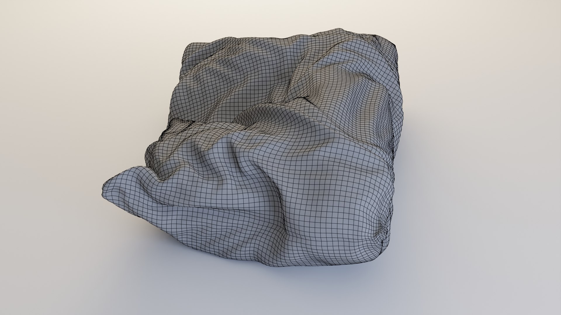 Sleeping Pillow Model - TurboSquid 2010381