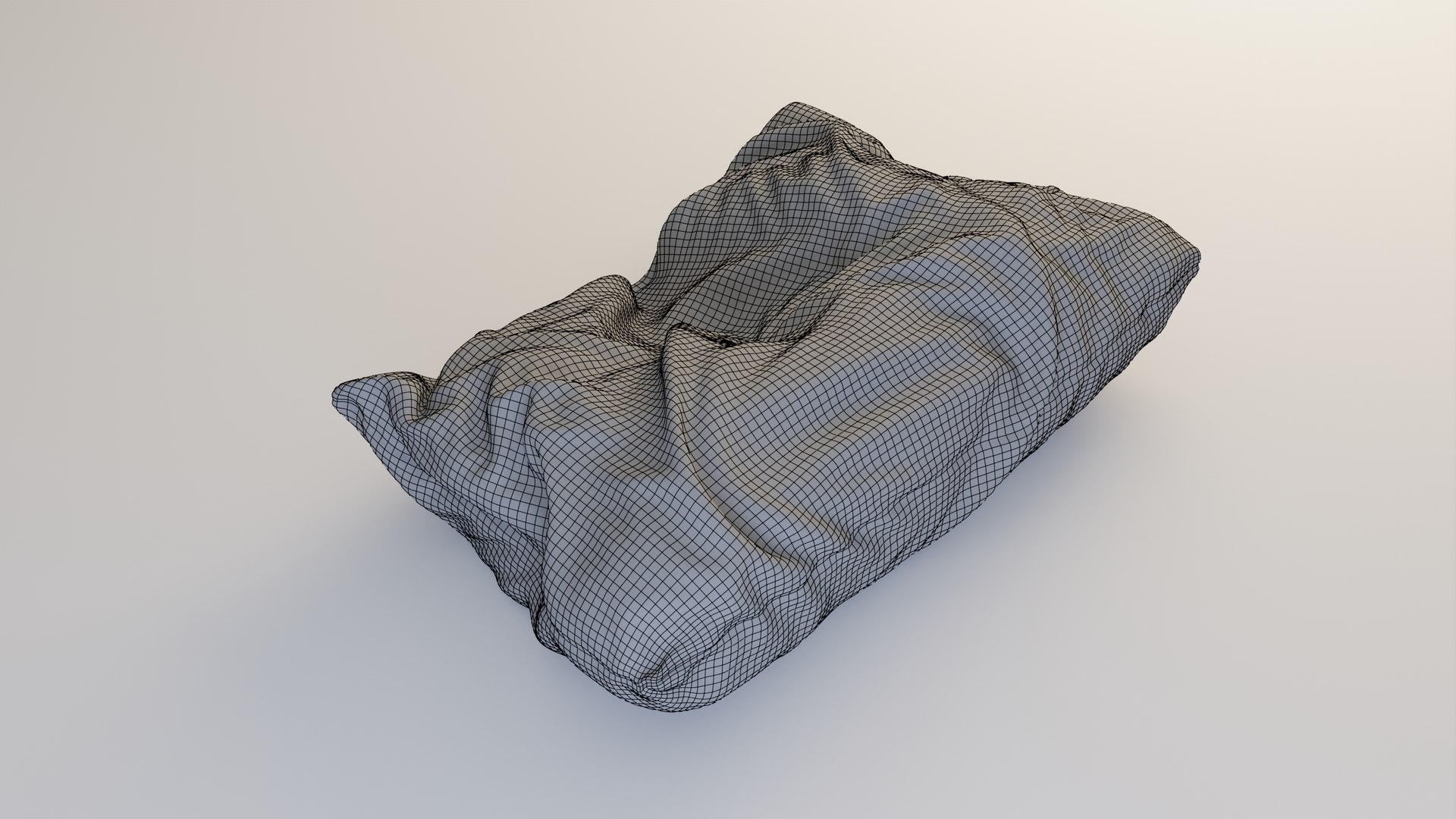 Sleeping Pillow Model - TurboSquid 2010381