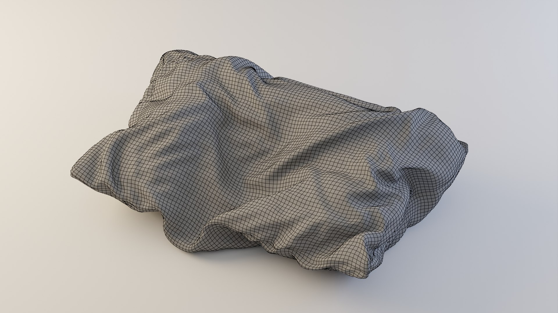 Sleeping Pillow Model - TurboSquid 2010381