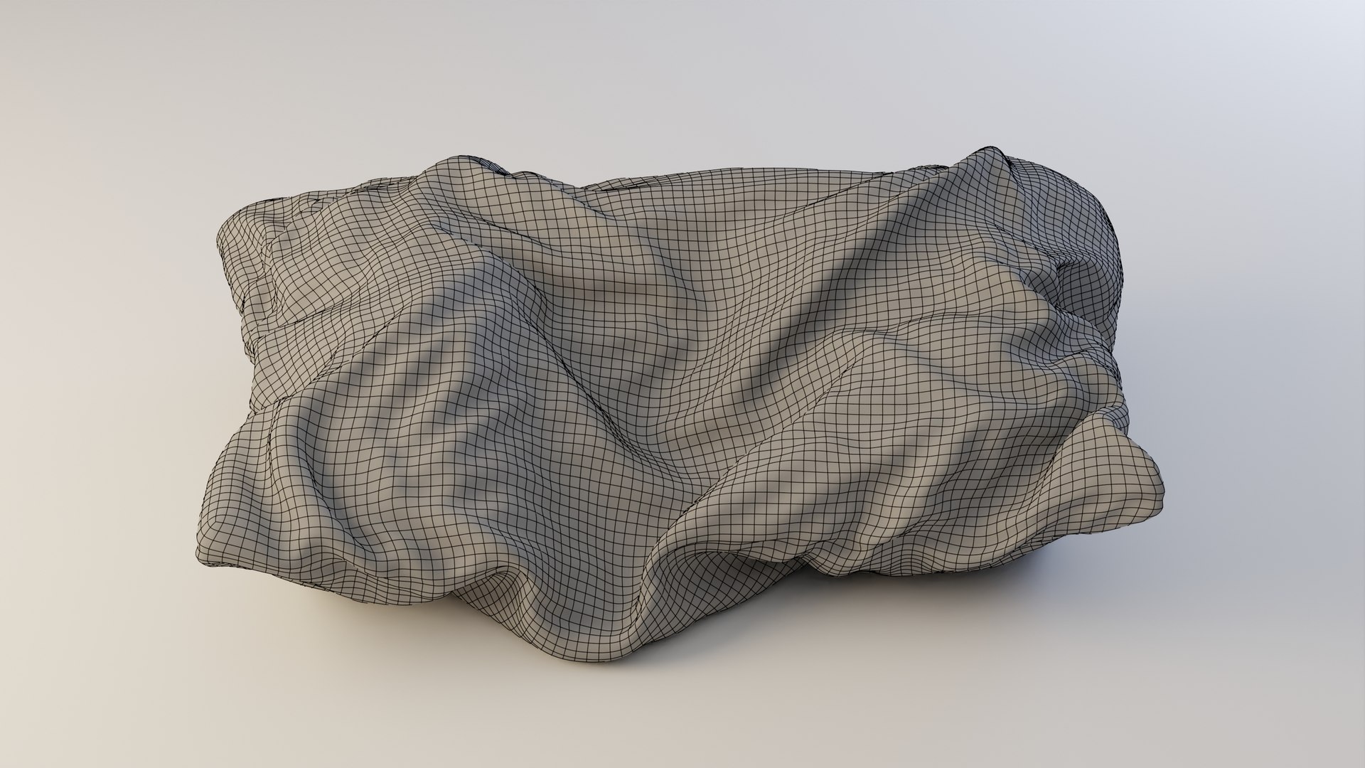 Sleeping Pillow Model - TurboSquid 2010381