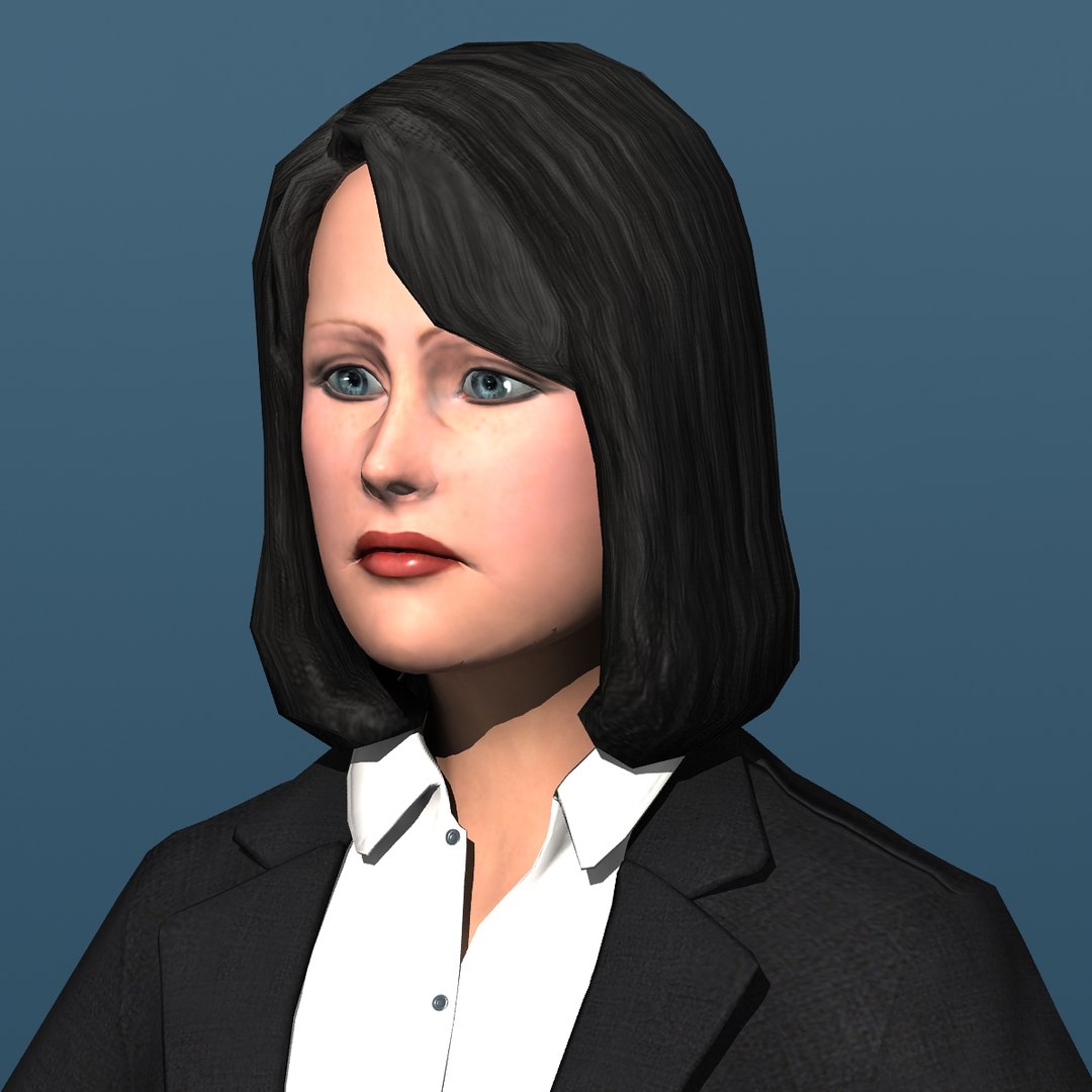 3d Model Resolution Human Female