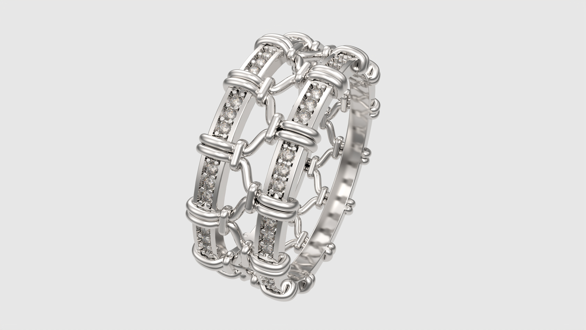 Intricate Chain Link Ring JDBCo 3D Model - TurboSquid 2341028