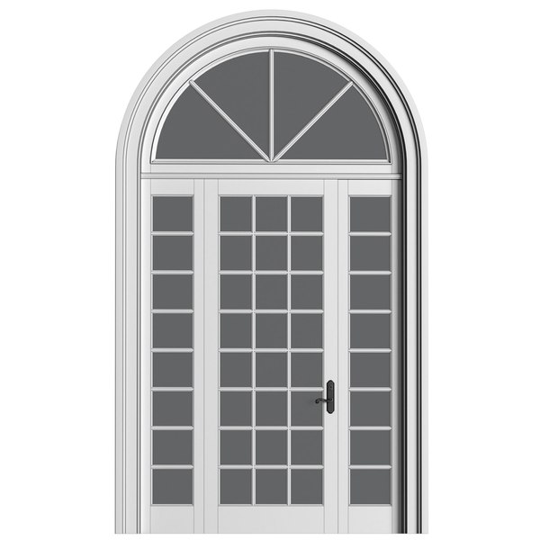 modelo 3d Arched window in classic style - TurboSquid 2077379