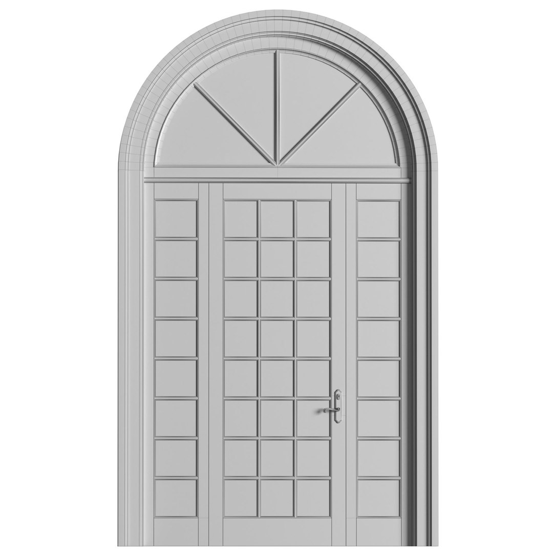 Arched Window In Classic Style 3D - TurboSquid 2077379