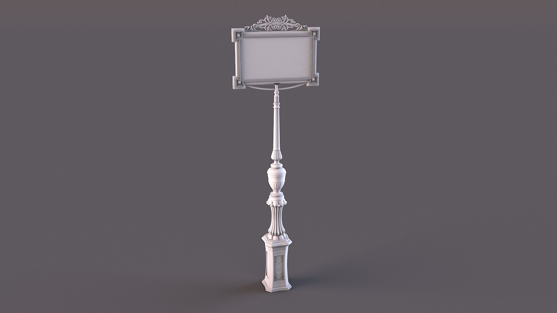 3D model Antique Sign - TurboSquid 2182682