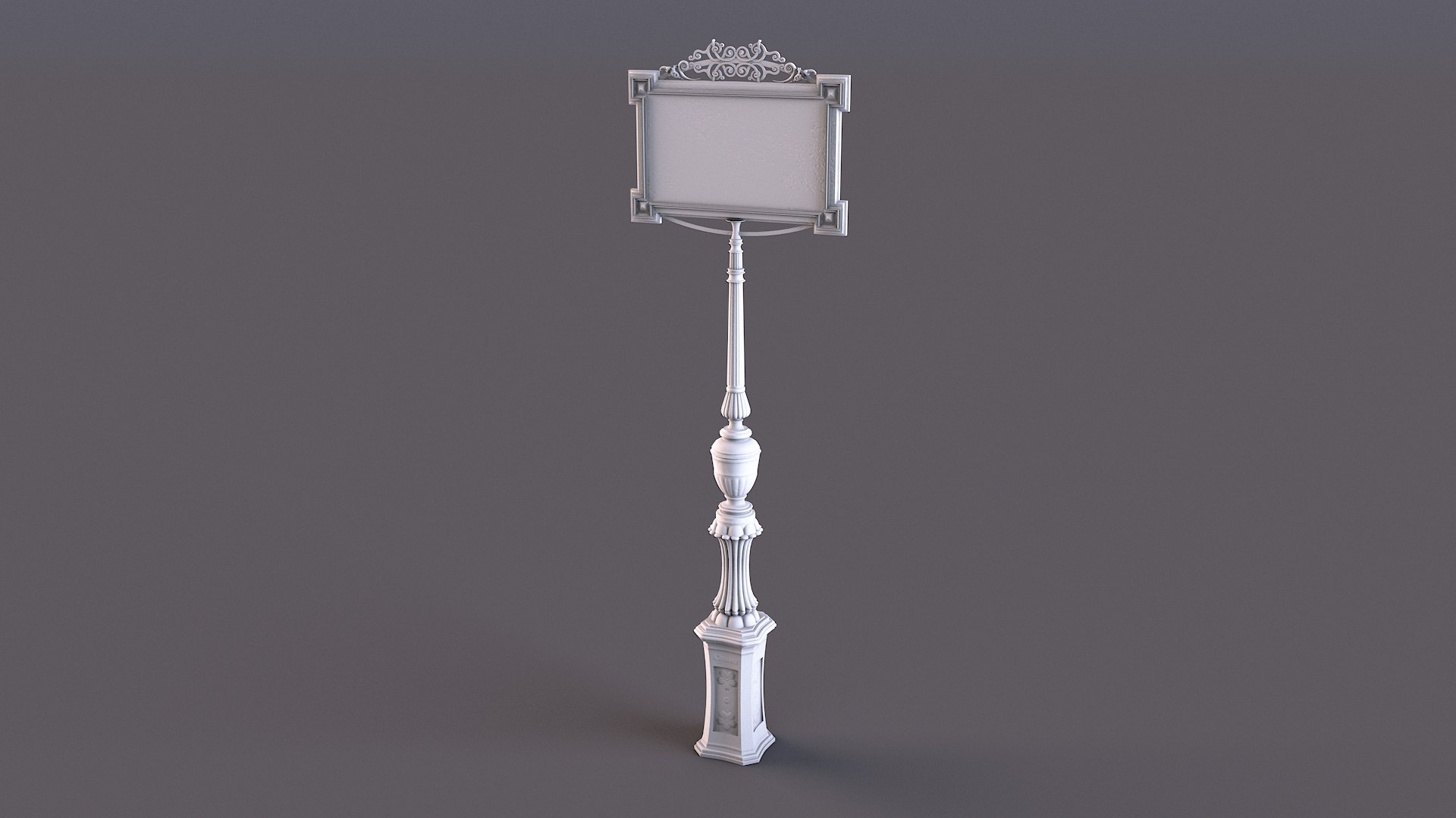 3D model Antique Sign - TurboSquid 2182682