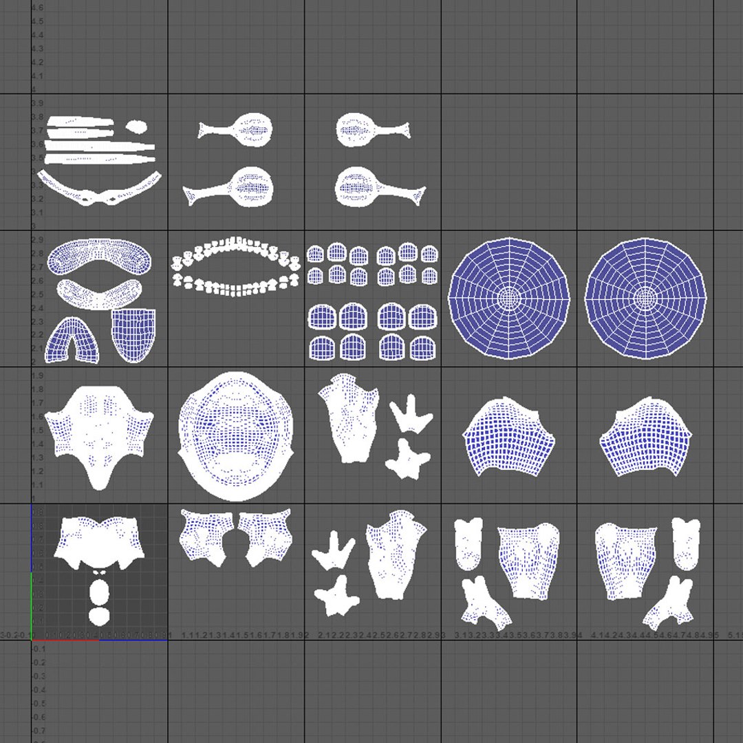 Ninja Turtle Female Basemesh 3D - TurboSquid 2284925