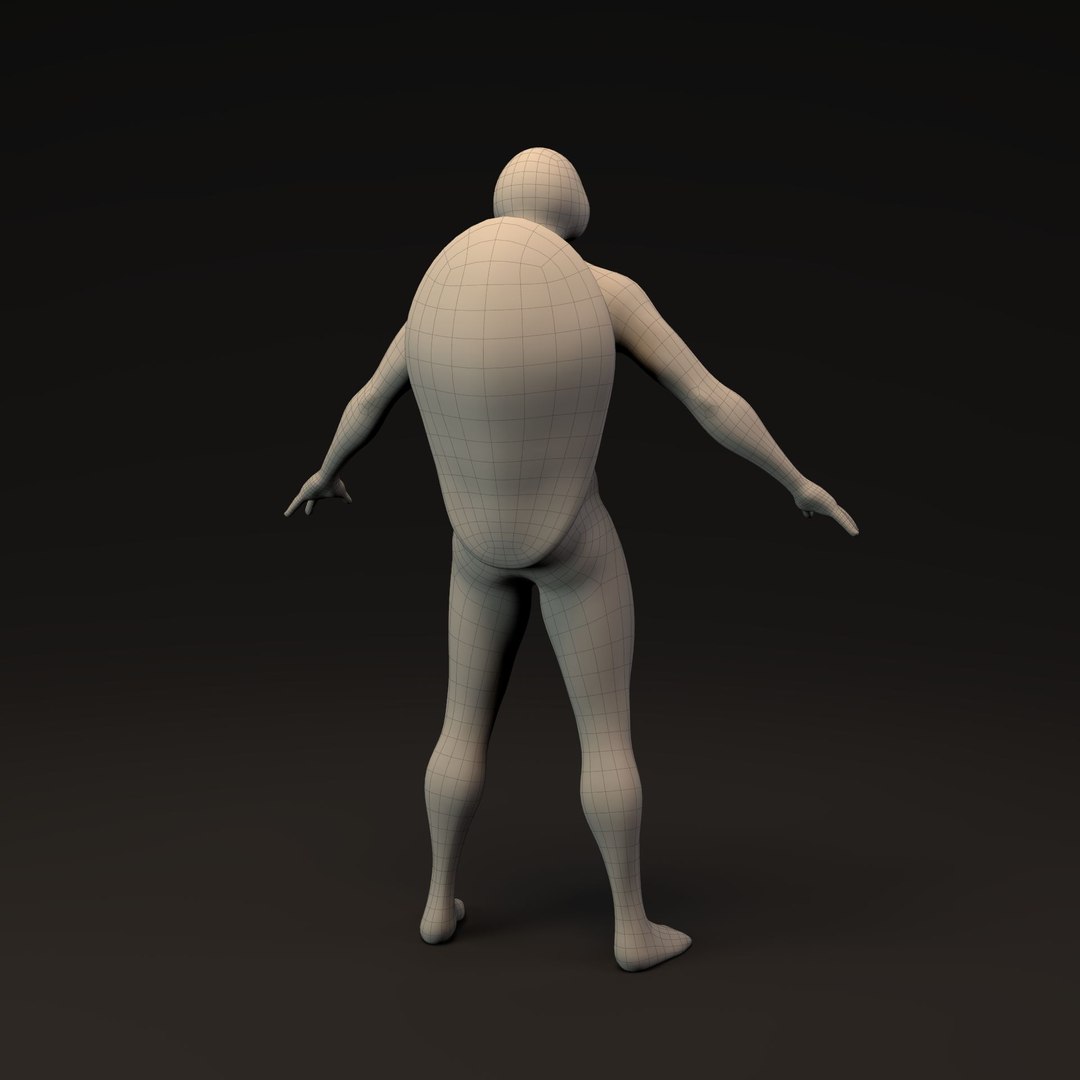 Ninja Turtle Female Basemesh 3D - TurboSquid 2284925