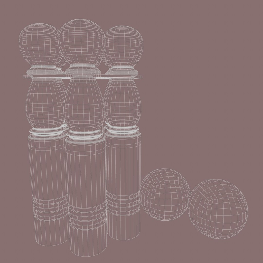 Skittle Toy 3d Model