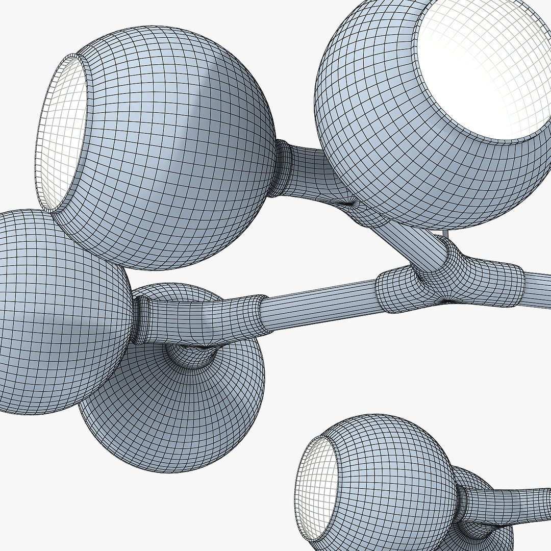 3d model chandelier lamp light