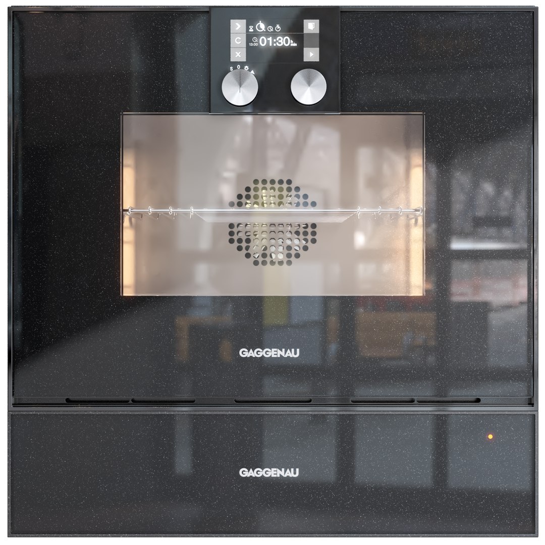 3D Gaggenau Oven Set Model - TurboSquid 2017875