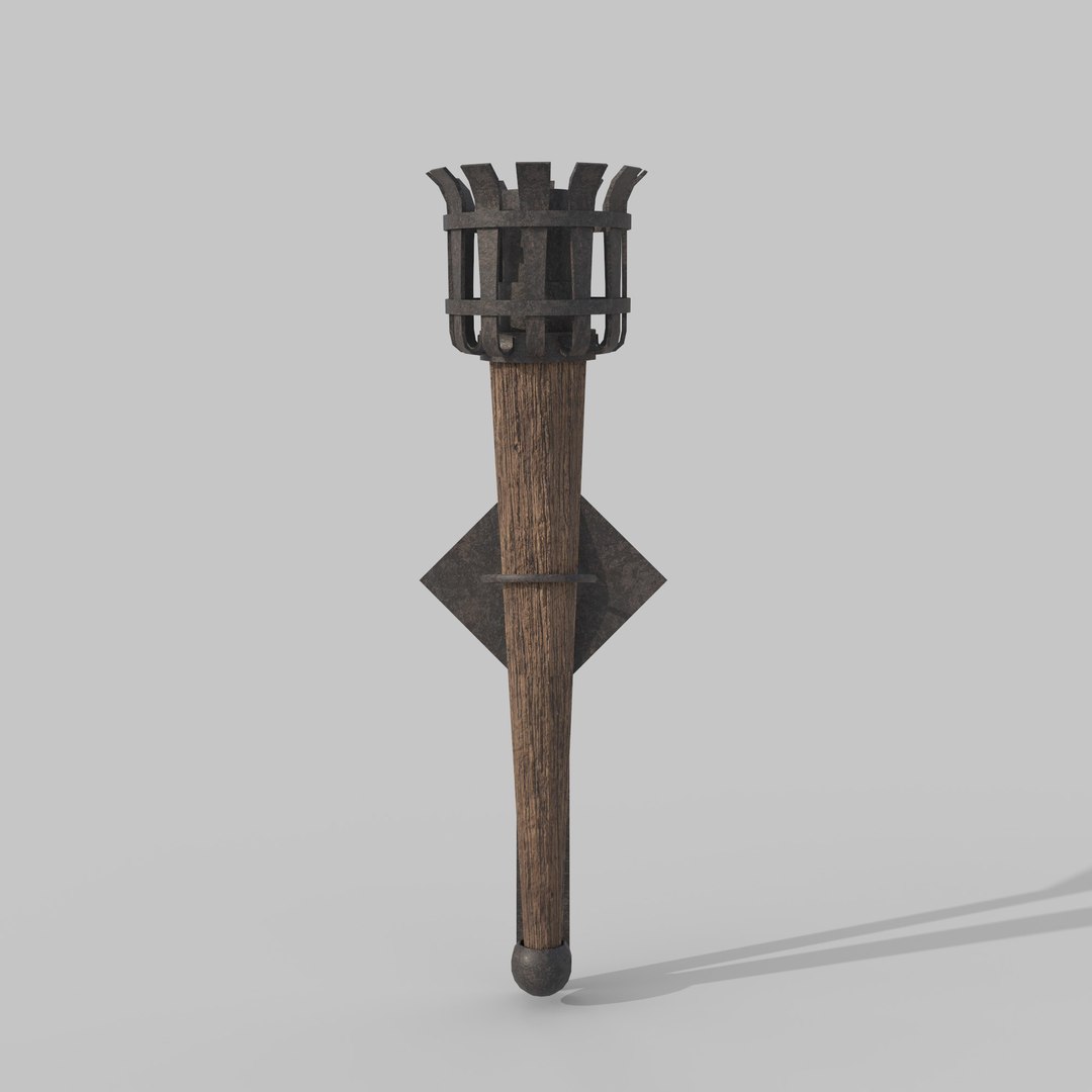Wall Torch Model - TurboSquid 2252895