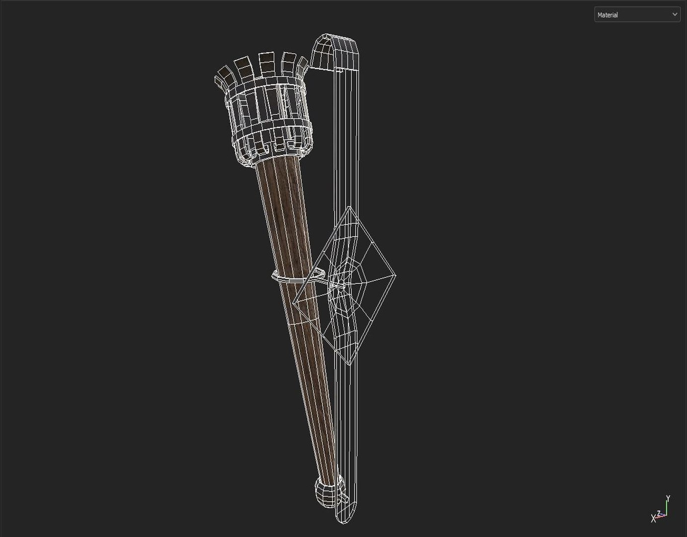 Wall Torch Model - TurboSquid 2252895
