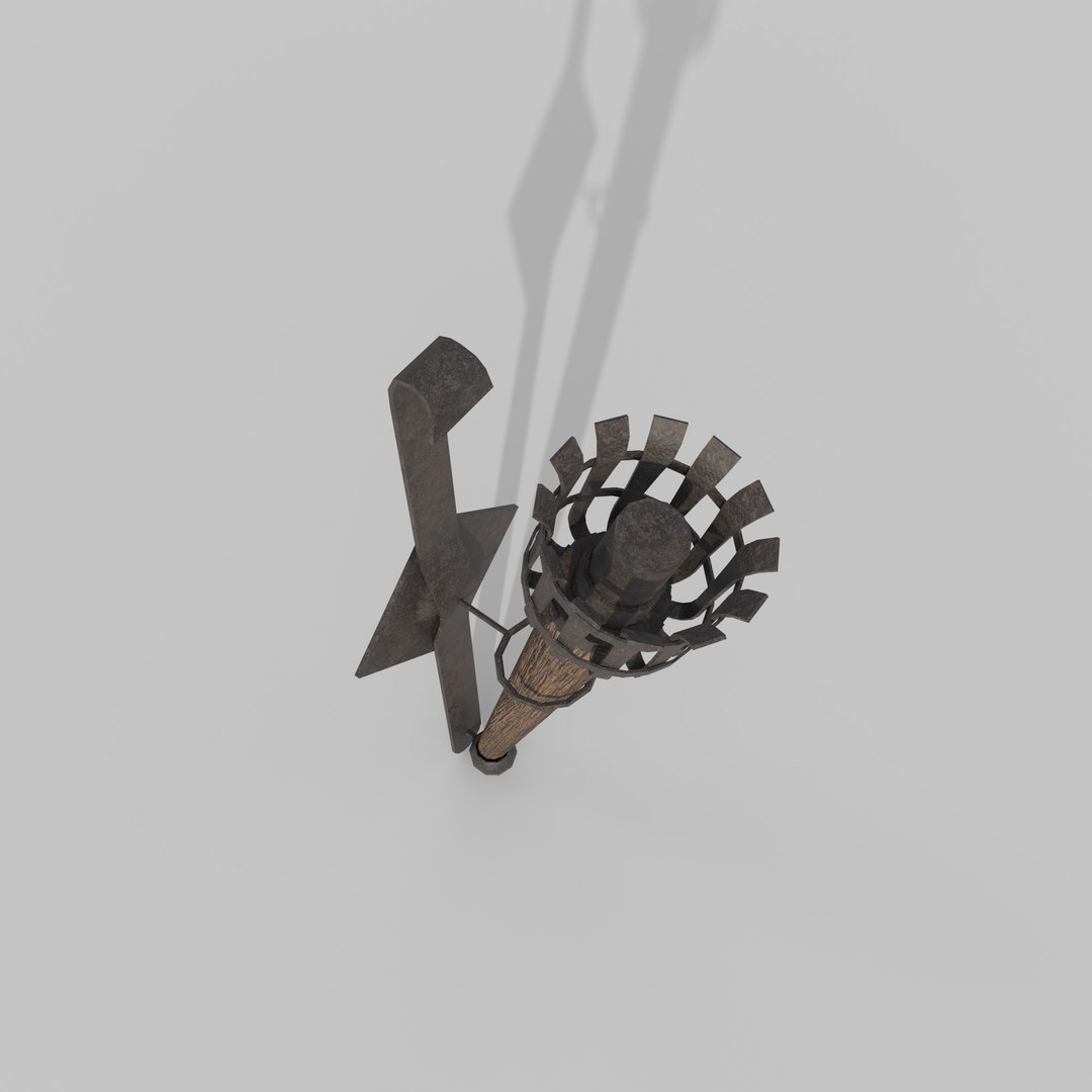 Wall Torch Model - TurboSquid 2252895