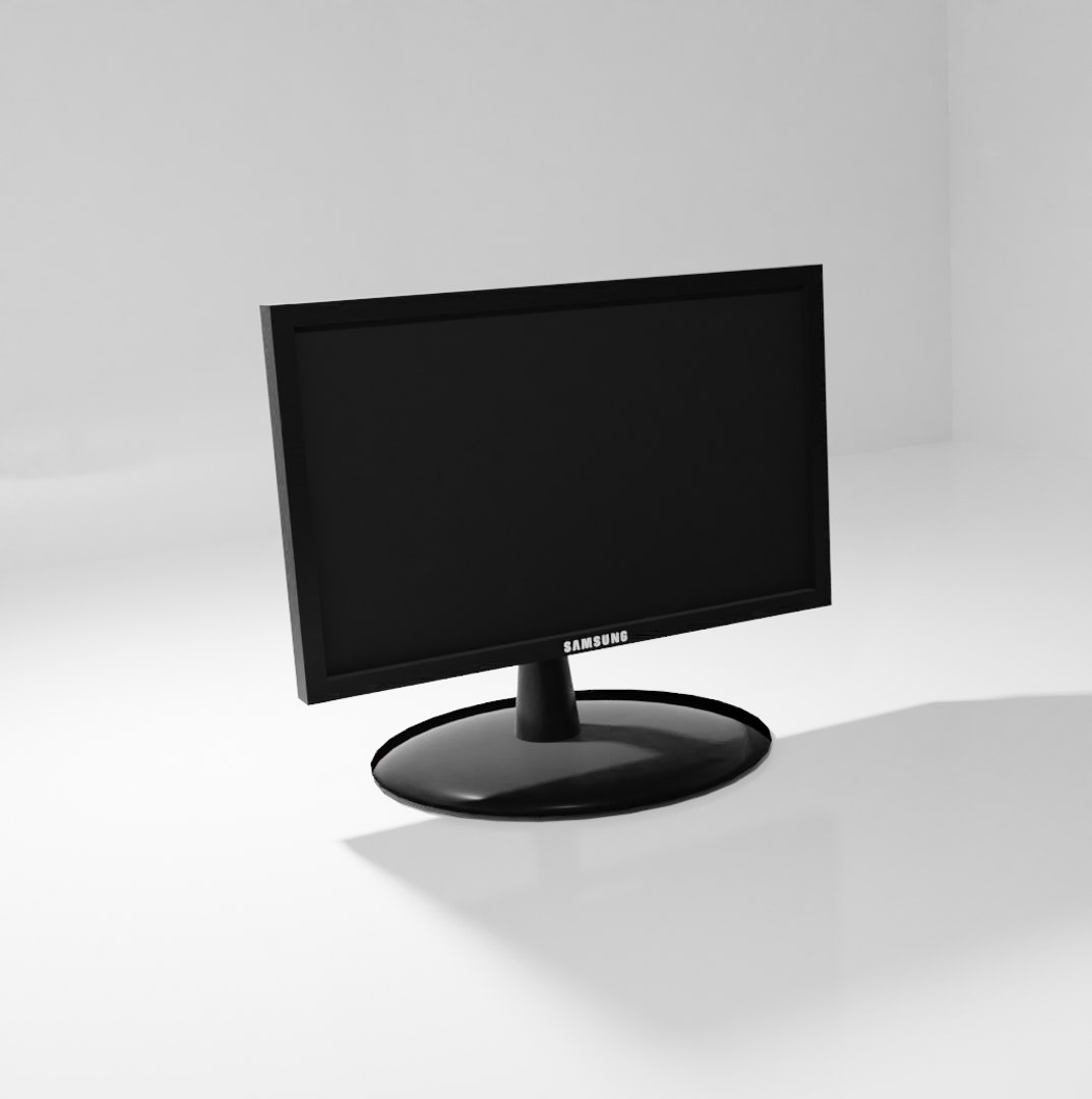 3D Model Computer Monitor Samsung Pc - TurboSquid 1439304