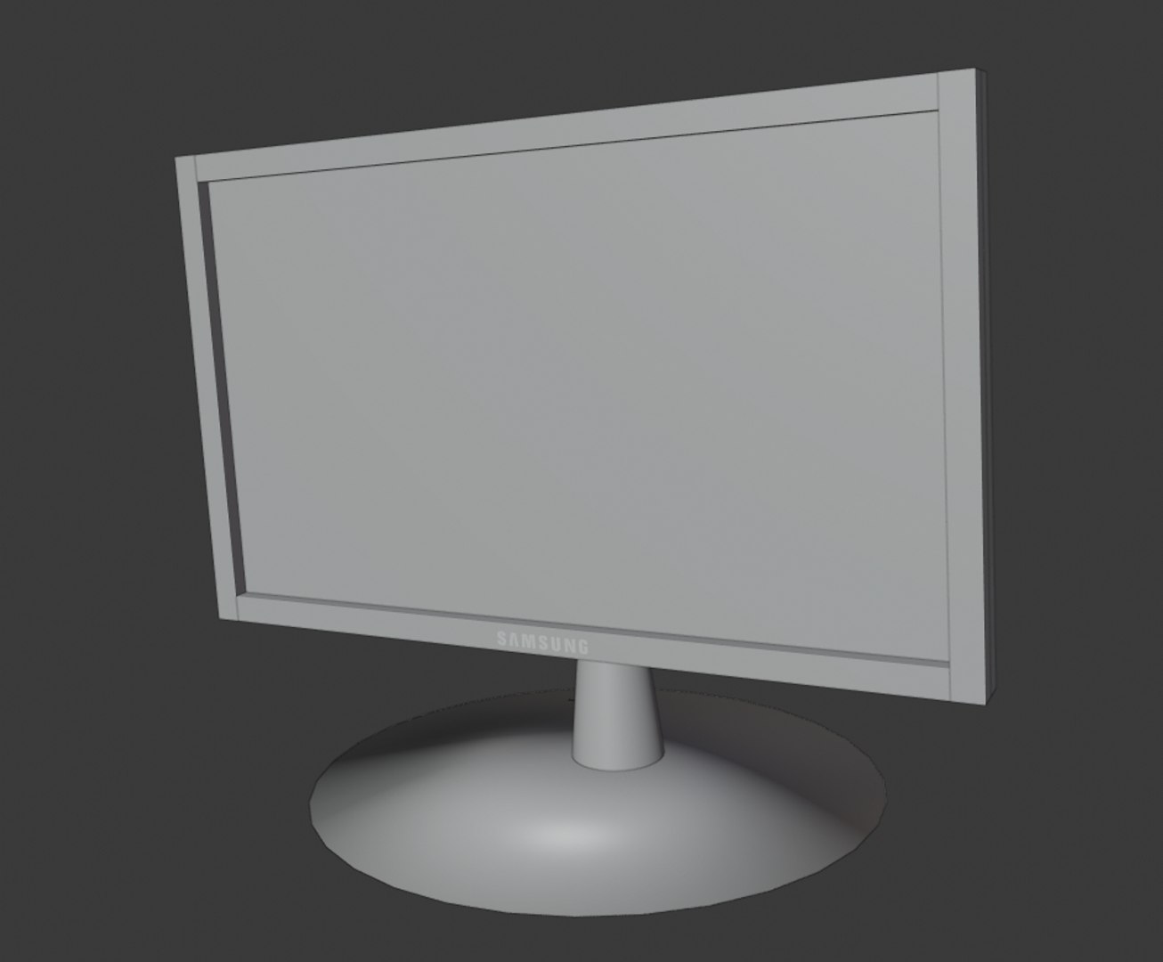 3D Model Computer Monitor Samsung Pc - TurboSquid 1439304