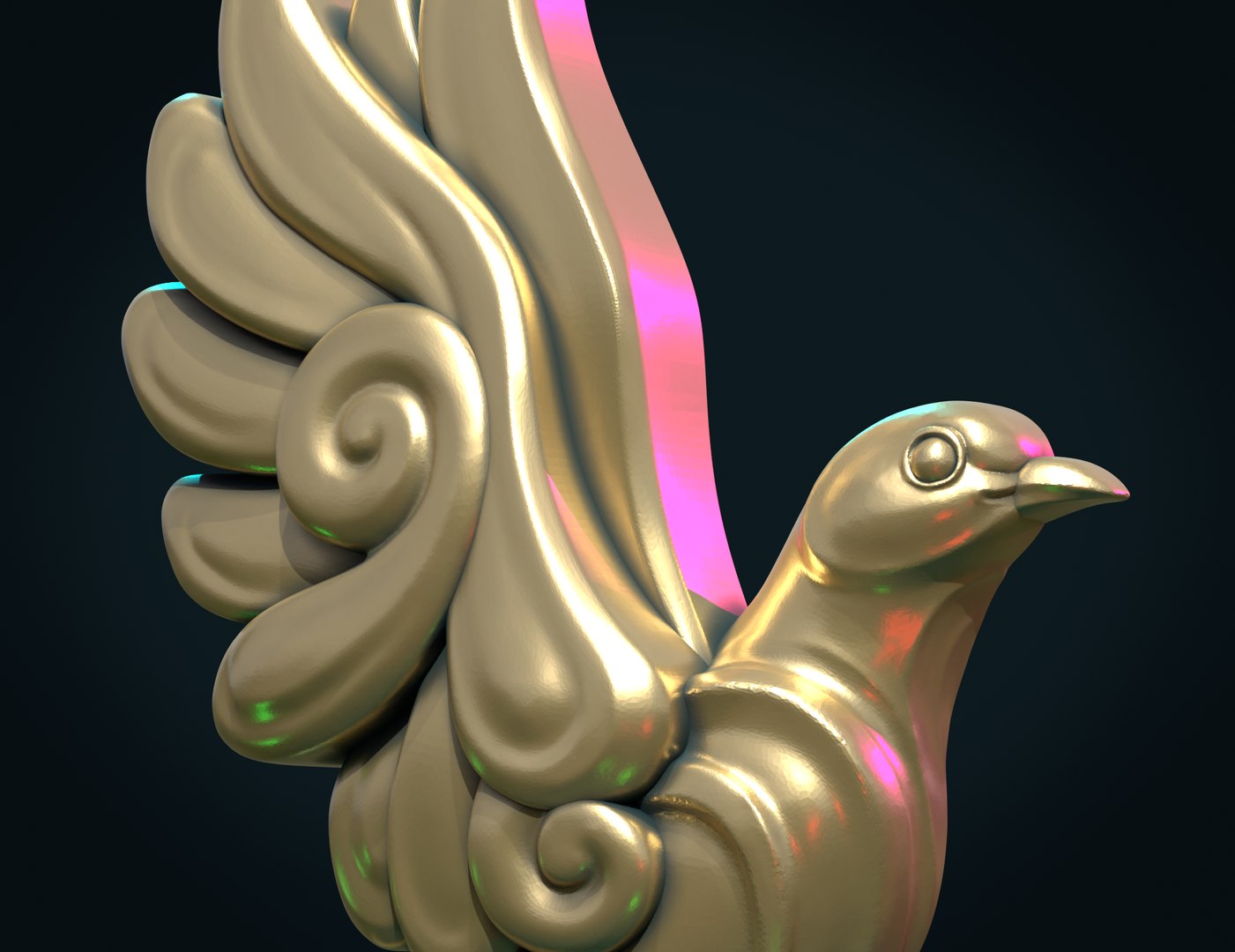 Stylized Pigeon II 3D - TurboSquid 1760684