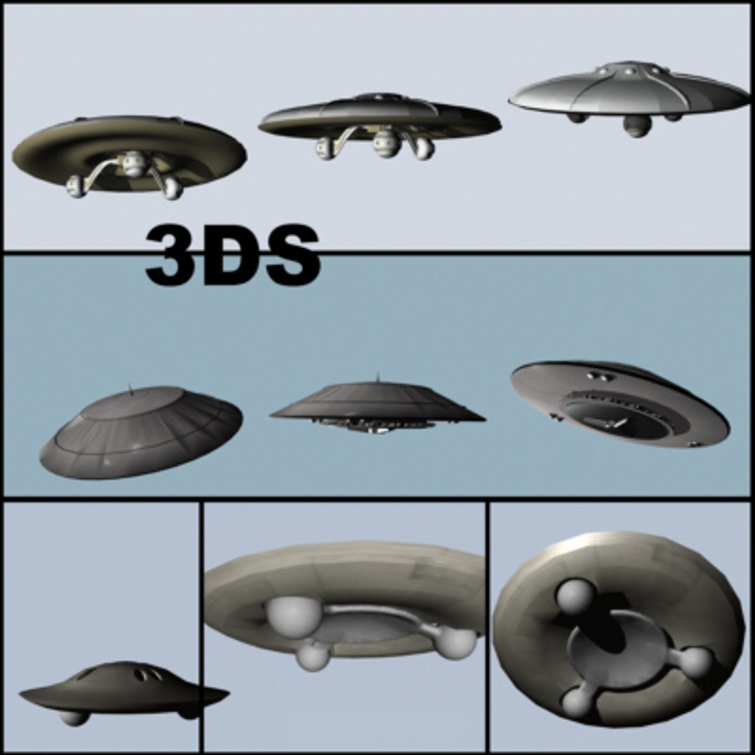 Ufo Props 3d Model