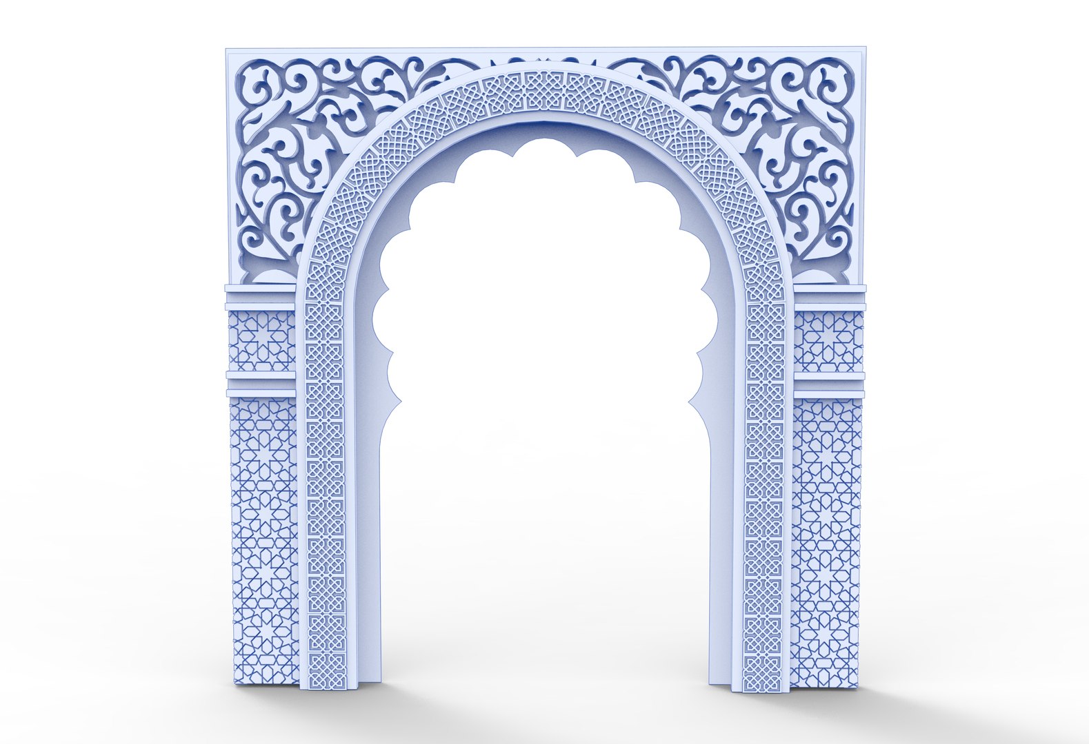 Mosque Door Gate Arabic Model - TurboSquid 2061902