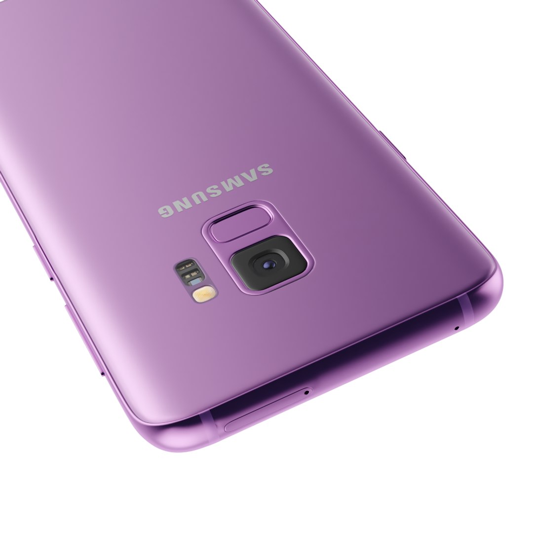3D Samsung Galaxy S9 Lilac Model - TurboSquid 1269665