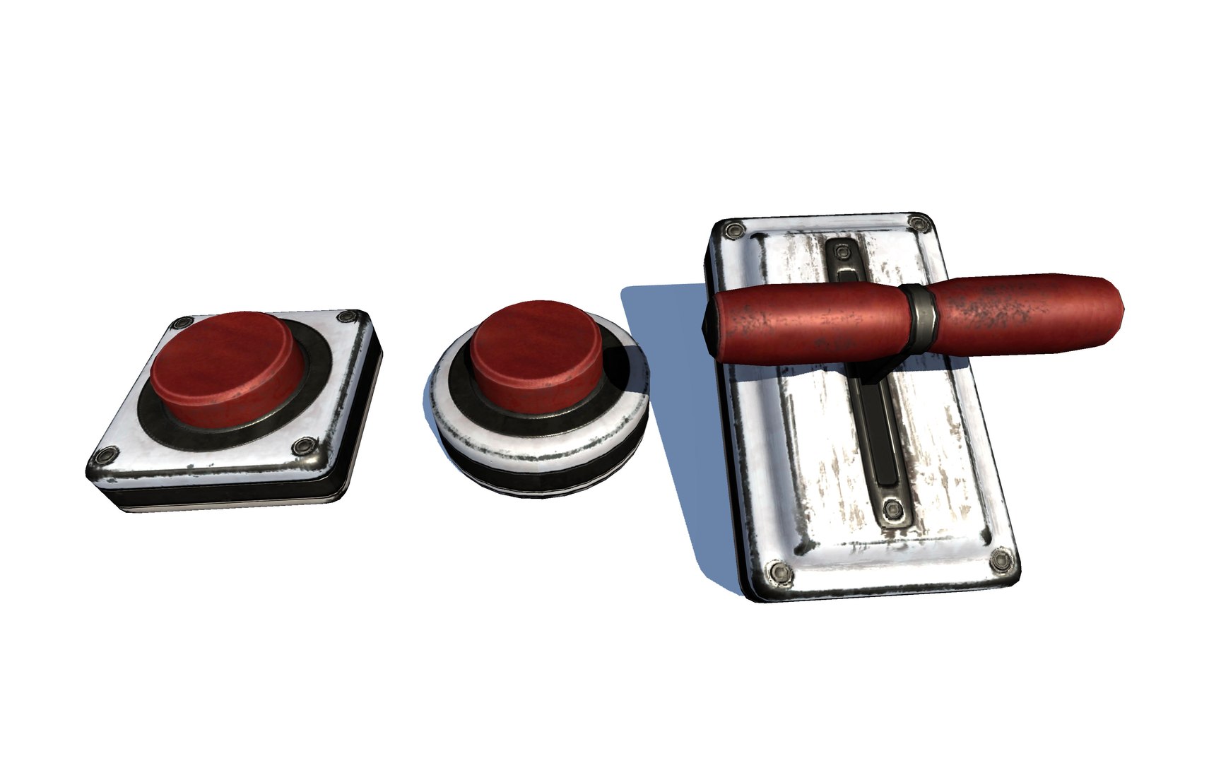 3D Model Toggle Switch Button Controller - TurboSquid 1508840