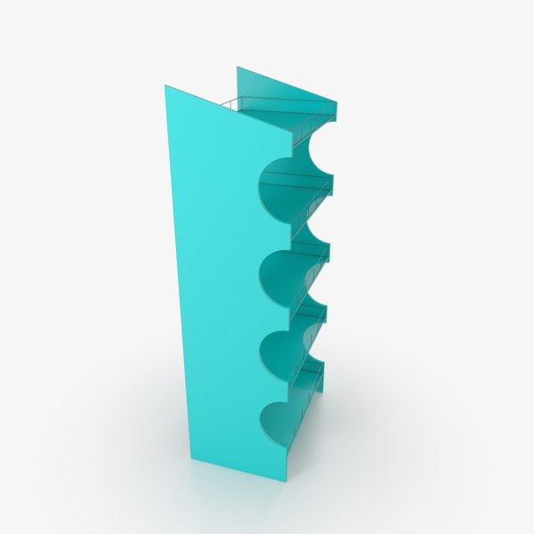 Display rack 3D model - TurboSquid 1372974