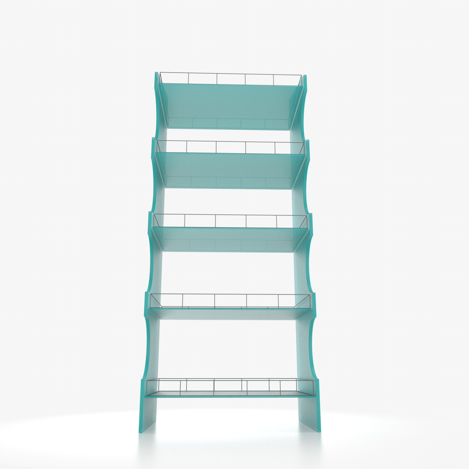Display rack 3D model - TurboSquid 1372974