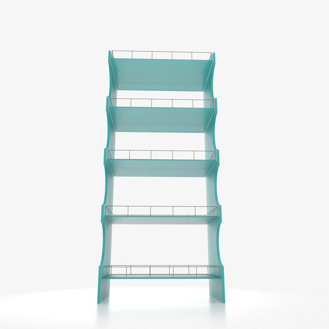 Display Rack 3D Model - TurboSquid 1372974