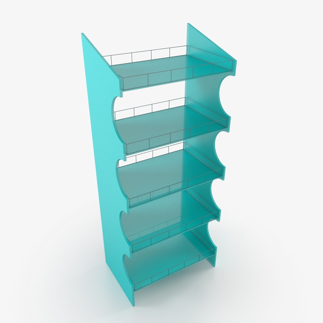 Display Rack 3D Model - TurboSquid 1372974