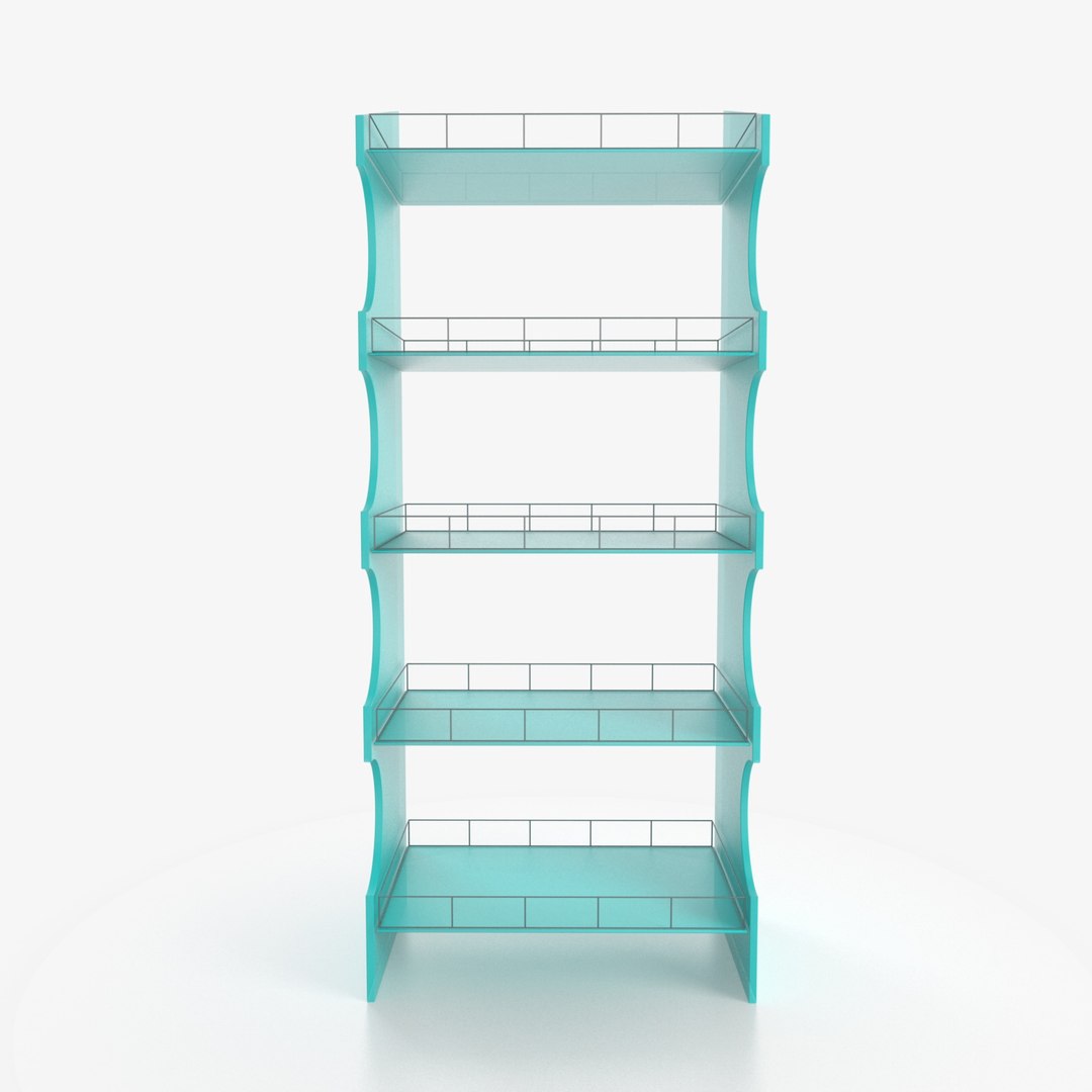 Display Rack 3D Model - TurboSquid 1372974