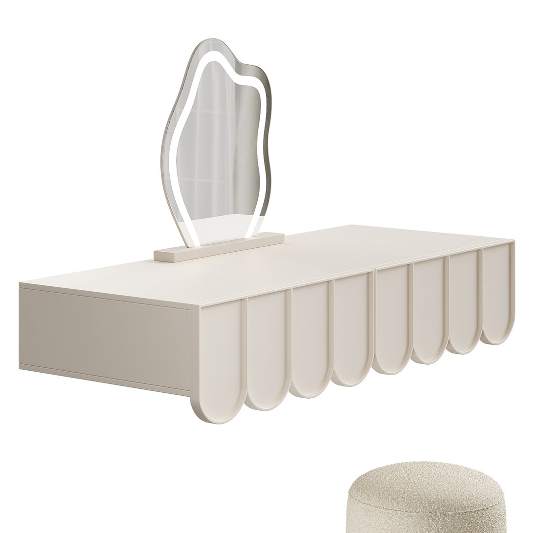 Dressing Table 01 - TurboSquid 2292075