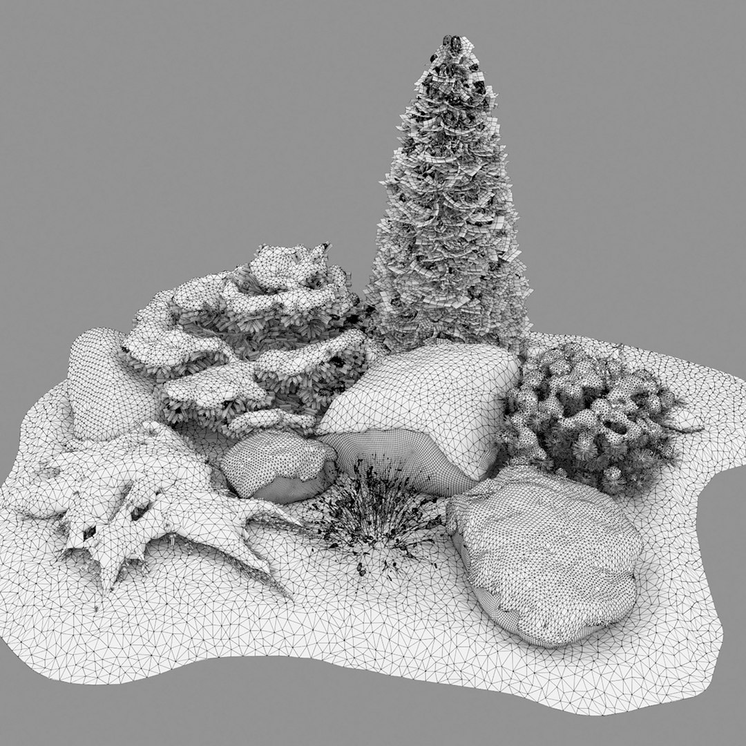 Alpine Hill 01 Winter 3D - TurboSquid 1826770