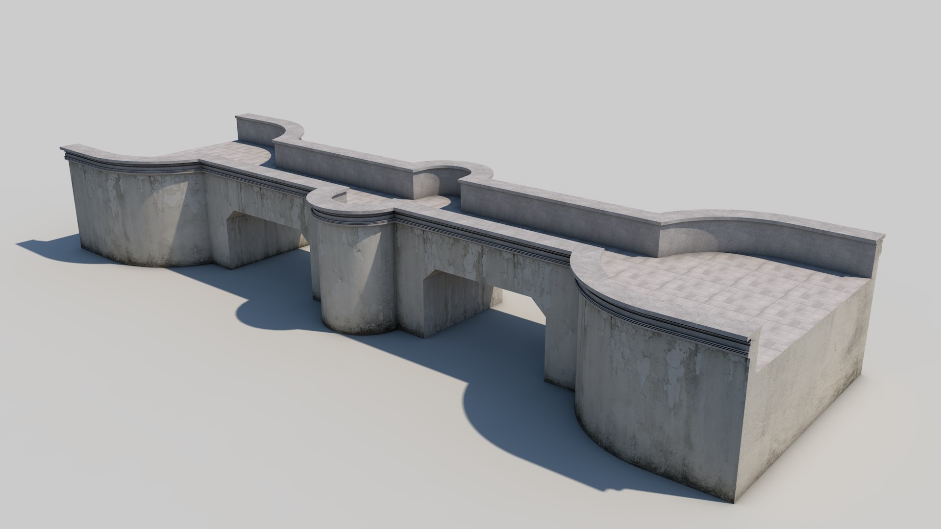 Medieval Bridge 3D Model - TurboSquid 2420921