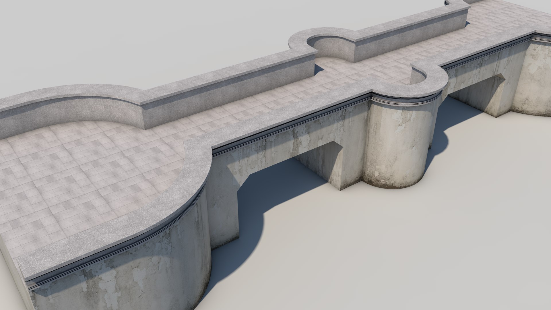 Medieval Bridge 3D Model - TurboSquid 2420921