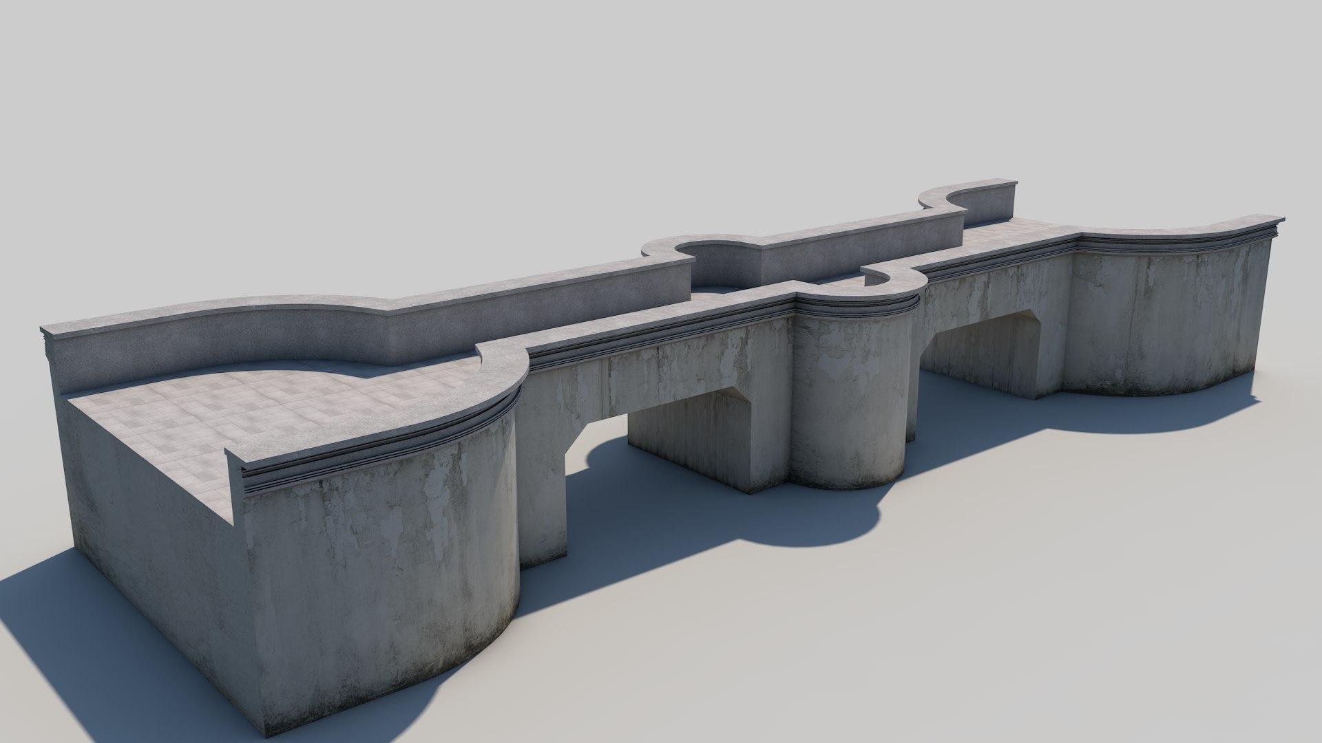 Medieval Bridge 3D Model - TurboSquid 2420921