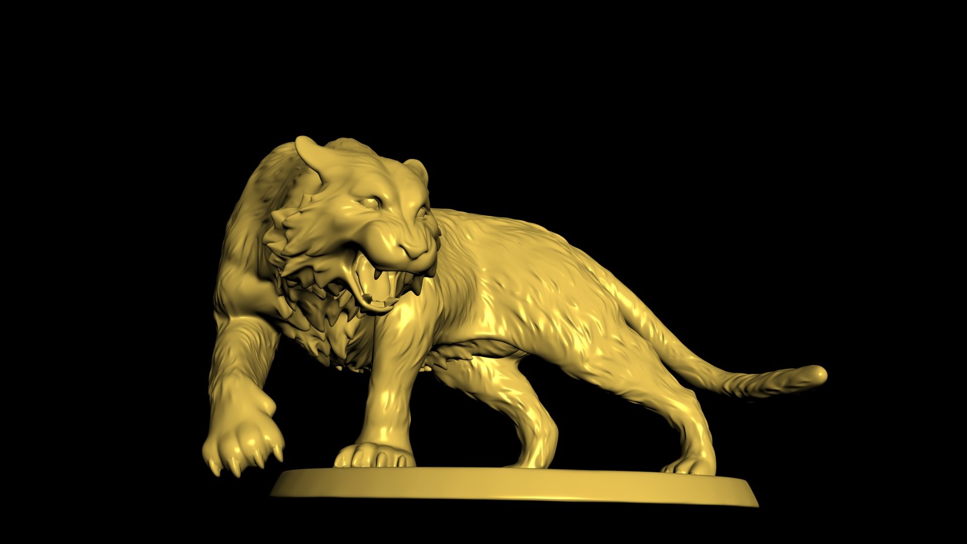 3D Tiger 3D Model Model - TurboSquid 1891095