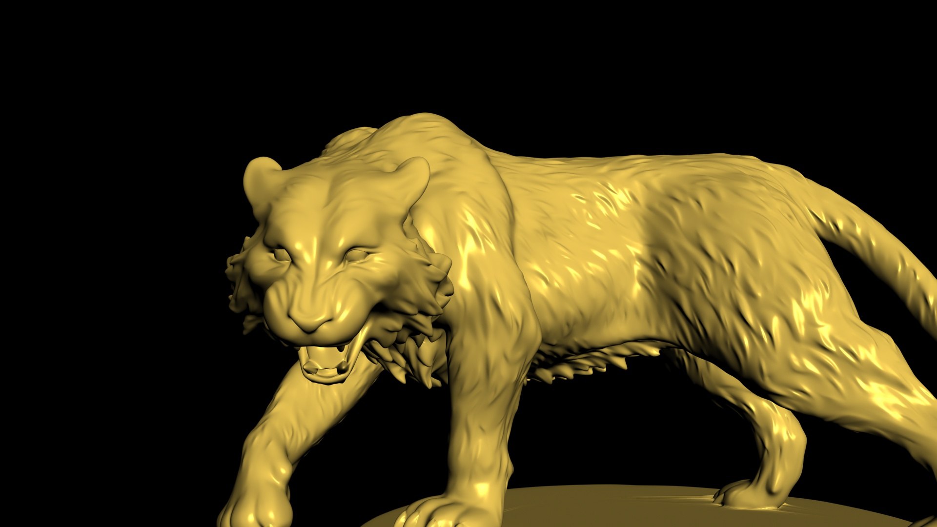 3D Tiger 3D Model Model - TurboSquid 1891095