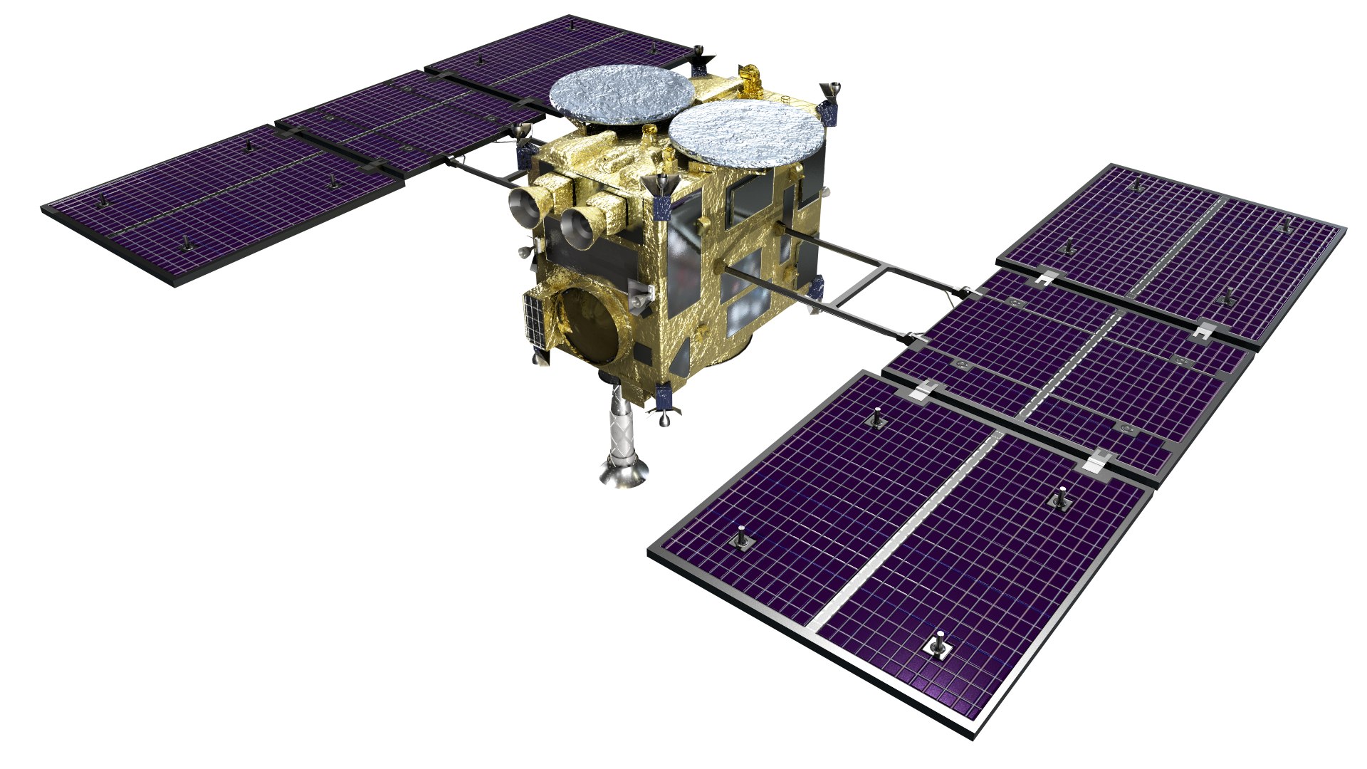 3D hayabusa 2 space spacecraft model - TurboSquid 1444907