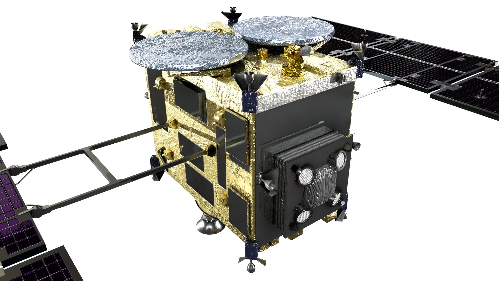 3D hayabusa 2 space spacecraft model - TurboSquid 1444907