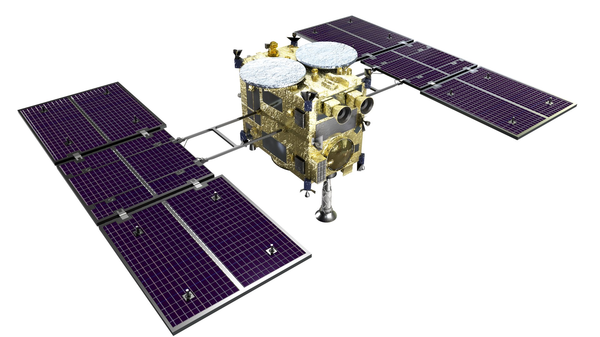 3D hayabusa 2 space spacecraft model - TurboSquid 1444907