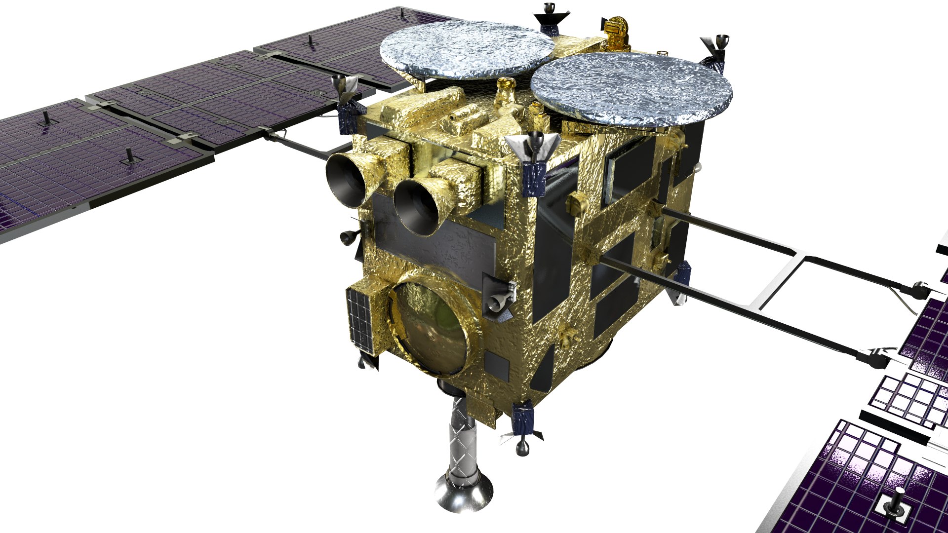 3D hayabusa 2 space spacecraft model - TurboSquid 1444907