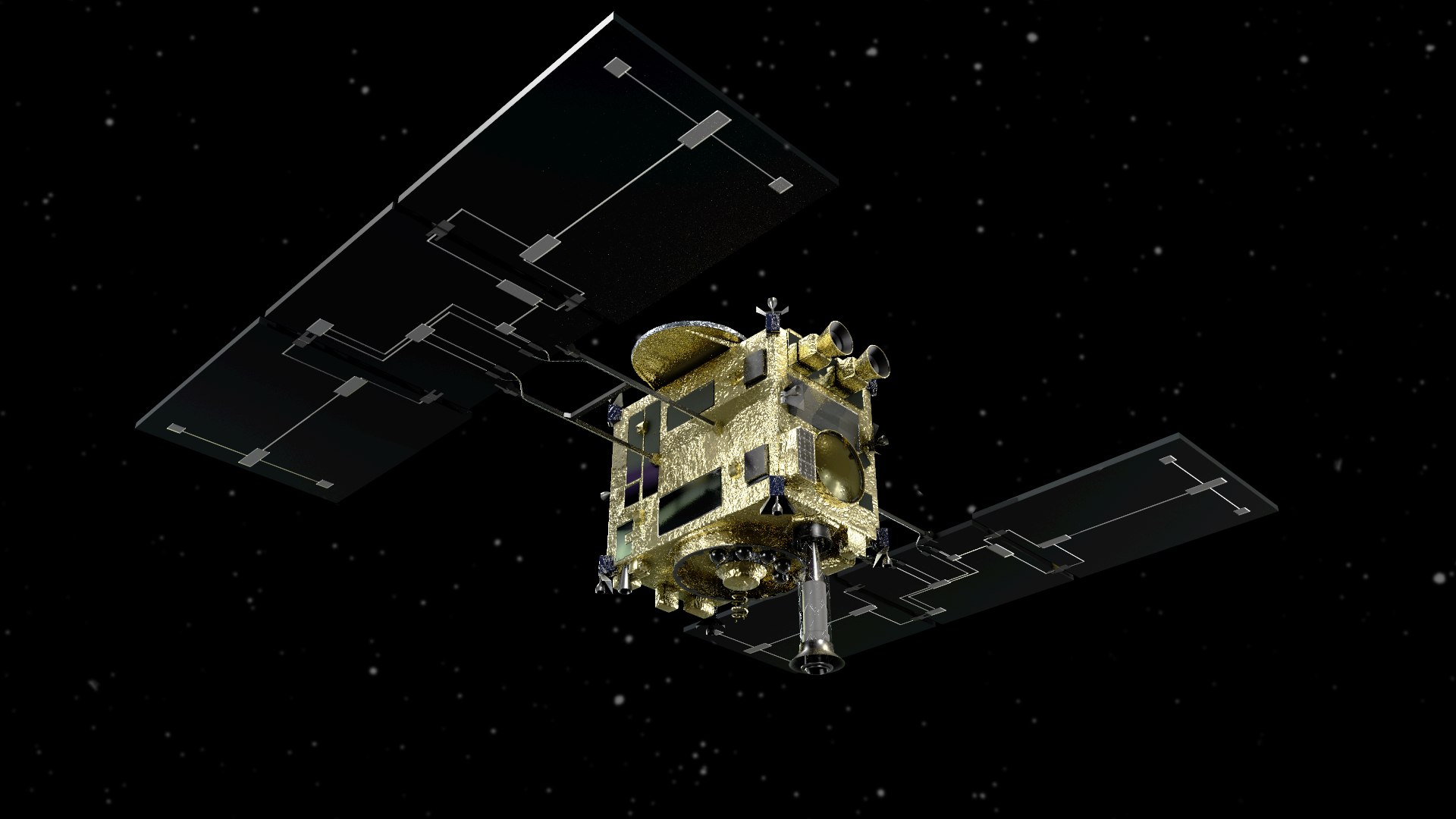 3D Hayabusa 2 Space Spacecraft Model - TurboSquid 1444907