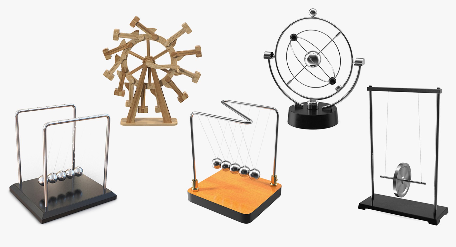 Perpetual Motion Machines Collection 4 3D - TurboSquid 1836372