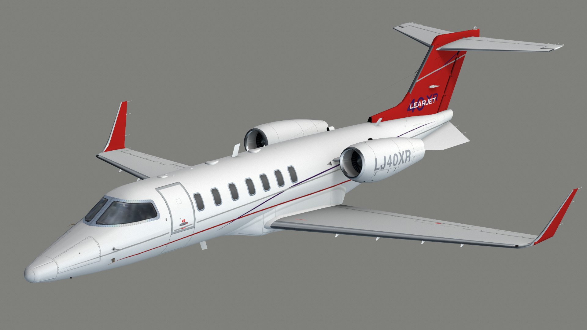 Bombardier Learjet 40XR 3D Model - TurboSquid 2219194