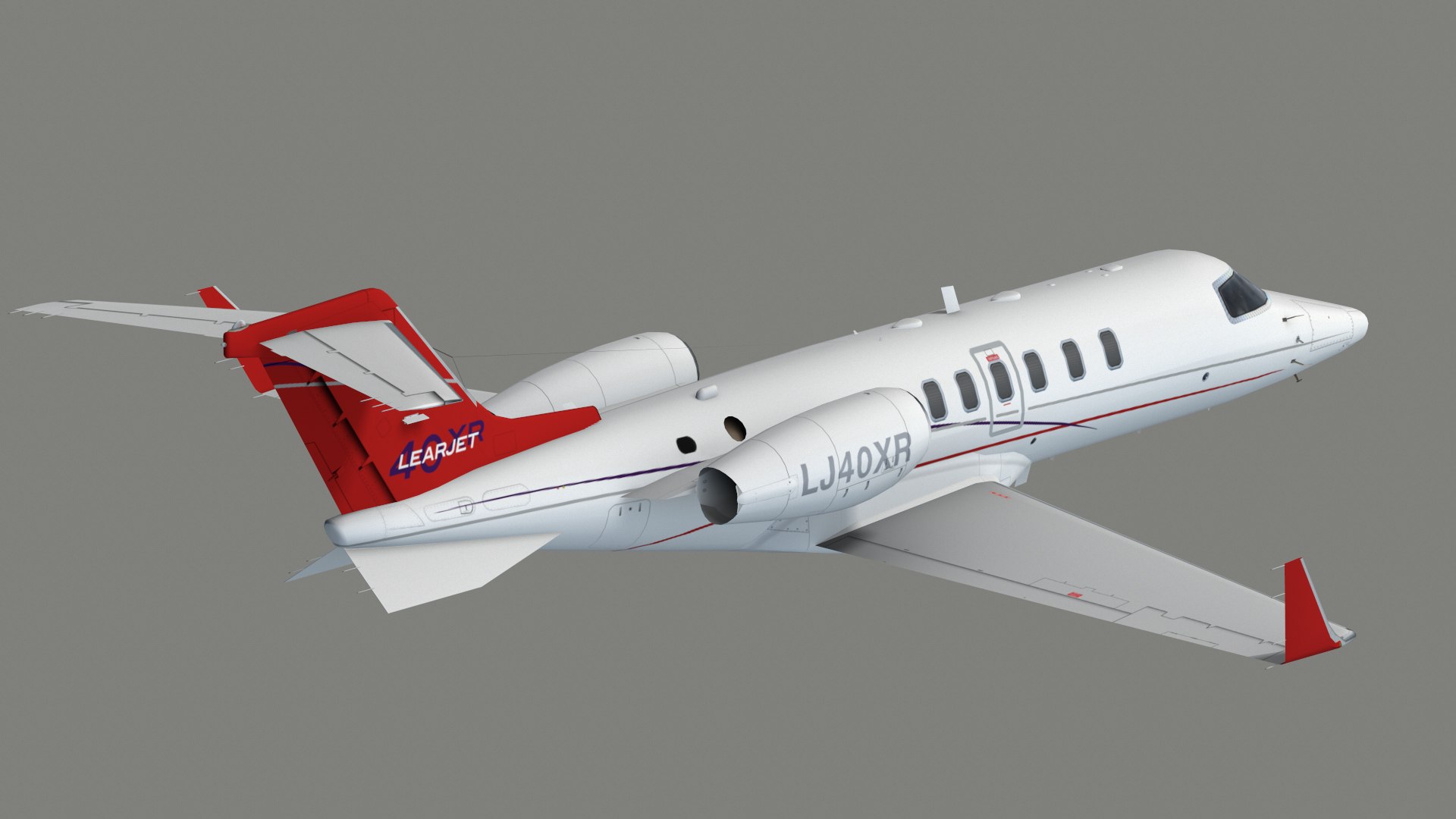 Bombardier Learjet 40XR 3D Model - TurboSquid 2219194