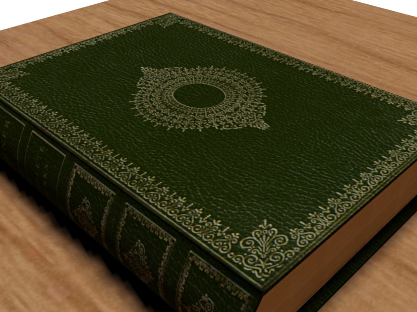 3d Model Simple Book