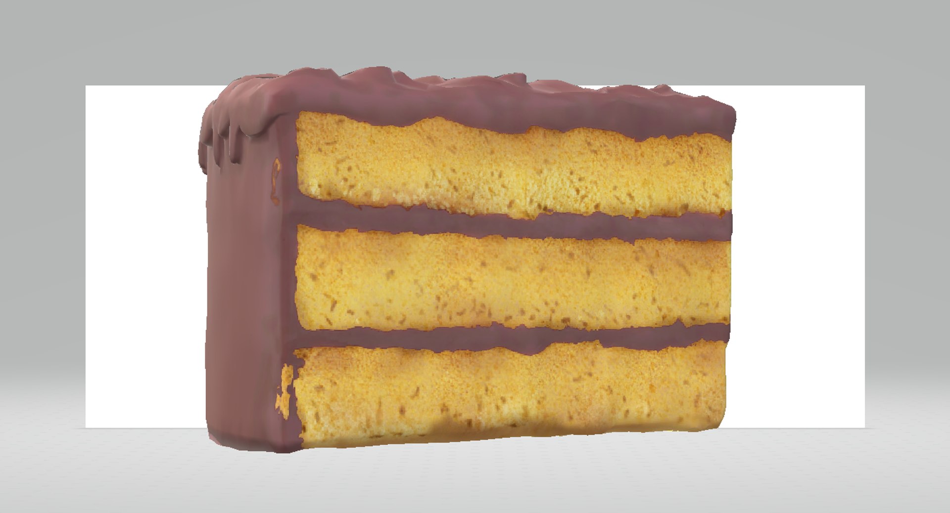3D model slice cake - TurboSquid 1238388