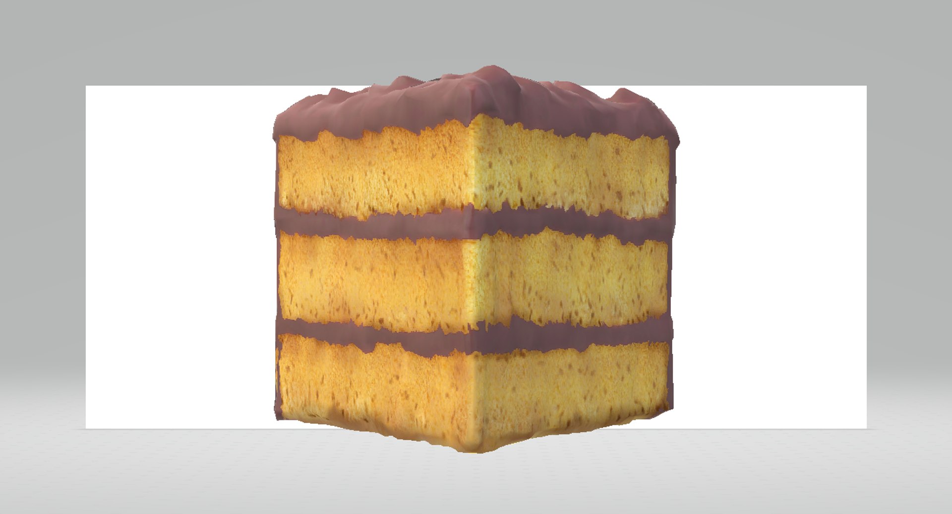 3D model slice cake - TurboSquid 1238388